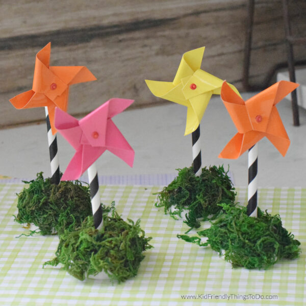 Pinwheels Truffula Trees Craft