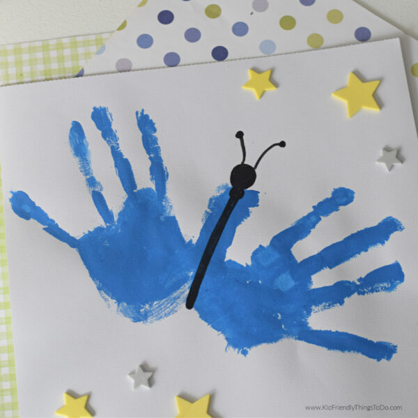 Butterfly Handprint Craft