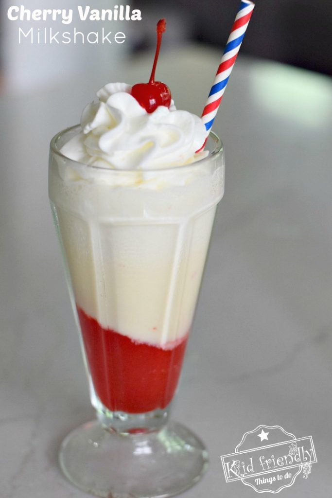 A Fun and Delicious Homemade Cherry Vanilla Milkshake Recipe