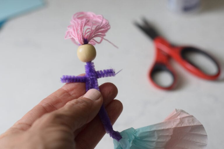 Pipe Cleaner Mermaid Doll Craft