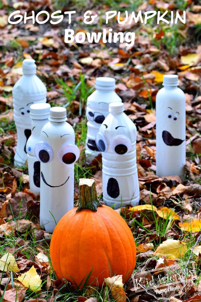 Pumpkin Bowling {Halloween Party Game} | Kid Friendly Things To Do