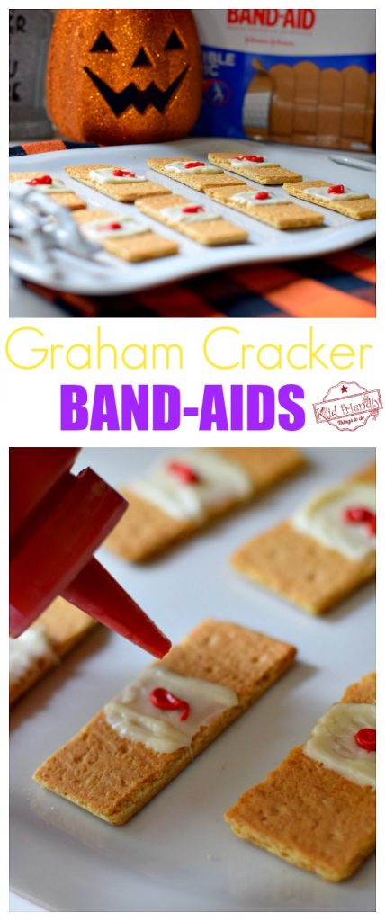 Make Graham Cracker Band-Aids {A Fun Halloween Treat}