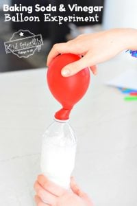Baking Soda & Vinegar Balloon Experiment {Easy & Fun!}