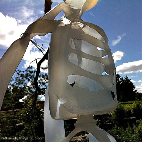 Making A Skeleton From Milk Jugs