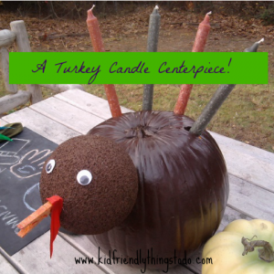 A Turkey Centerpiece For Thanksgiving