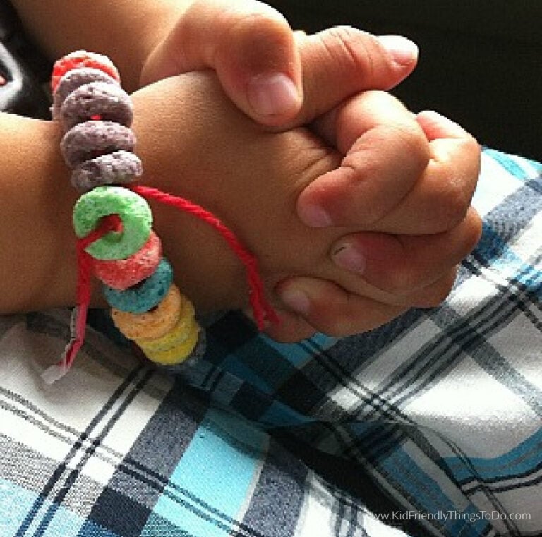 Fruit Loop Friendship Bracelet Craft