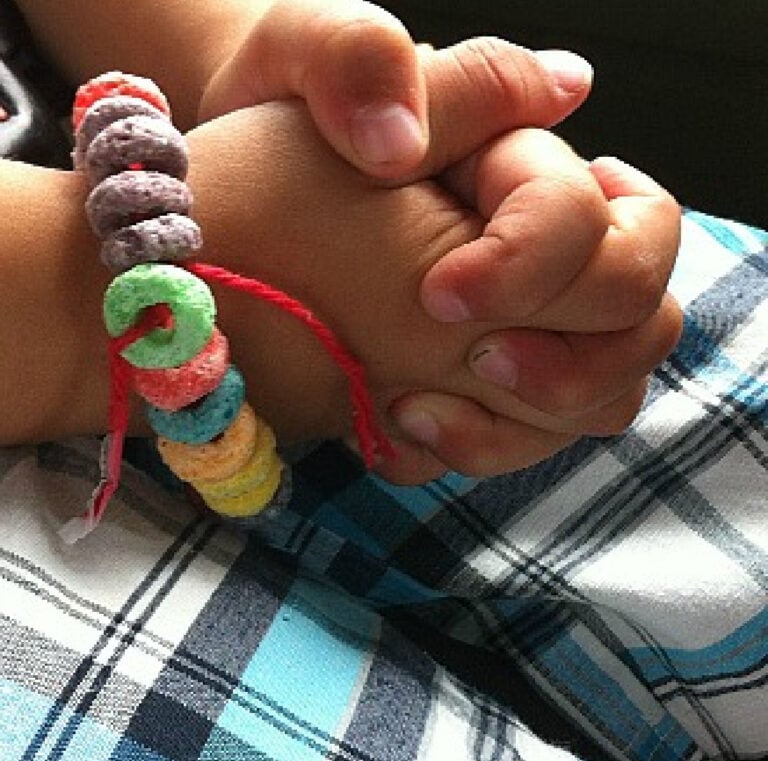 Fruit Loop Friendship Bracelet Craft