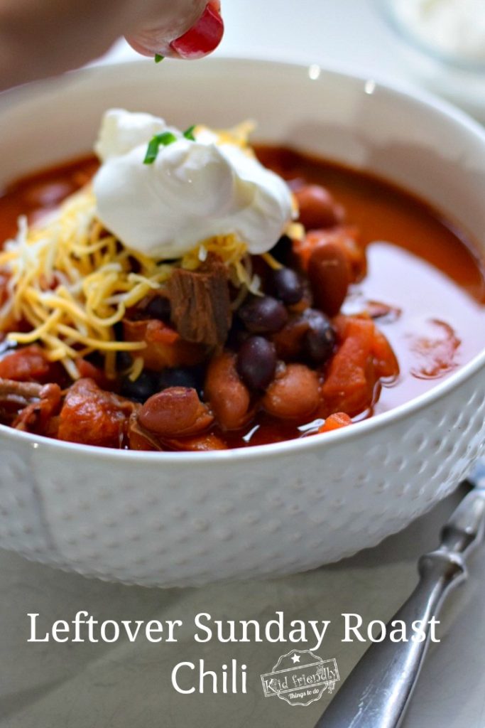 Leftover Roast Beef Chili Recipe