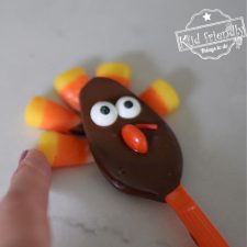 Turkey - Thanksgiving Hot Chocolate Spoons