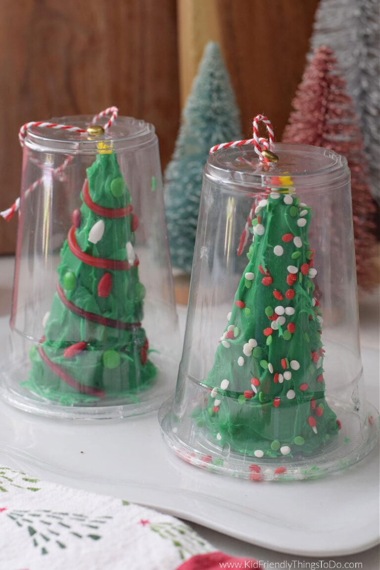Sugar Cone Christmas Tree Craft (Perfect for Kids!)