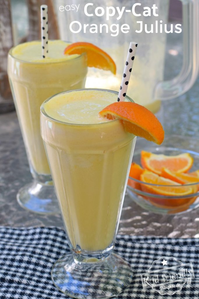 Copy-Cat Orange Julius Recipe {Easy} with VIDEO