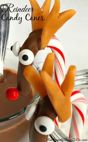 Chocolate Covered Candy Cane Reindeer Treat - Kid Friendly Things to Do ...