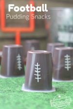 Football Pudding Cups Kid-Friendly Super Bowl Snack Idea | Kid Friendly ...
