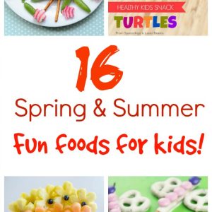 A Collection of Springtime Fun Foods For Kids