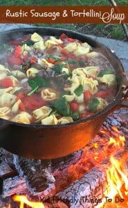 Rustic Sausage and Cheese Tortellini Soup Recipe