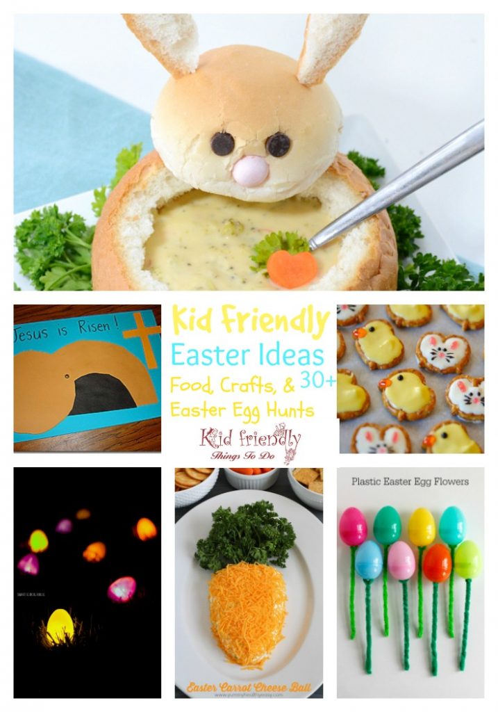 Over 30 Easter Fun Food Ideas and Crafts for Kids to Make