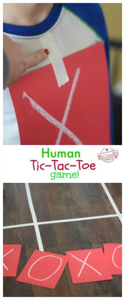 Human Tic-Tac-Toe - A Valentine Party Game to play