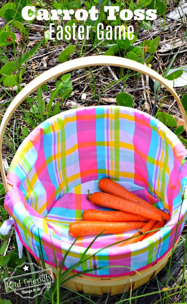 Carrot Toss - A Fun and Easy Easter Game to Play