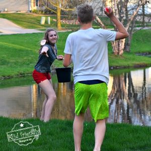 Water Balloon Hunt Outdoor Game for Kids to Play