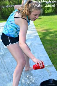 Firefighter Race - A Water Game for Kids!