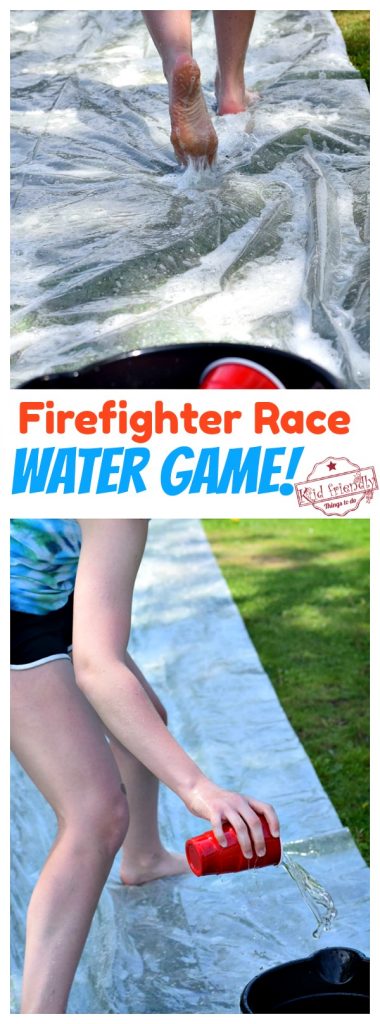Firefighter Race - A Water Game for Kids!