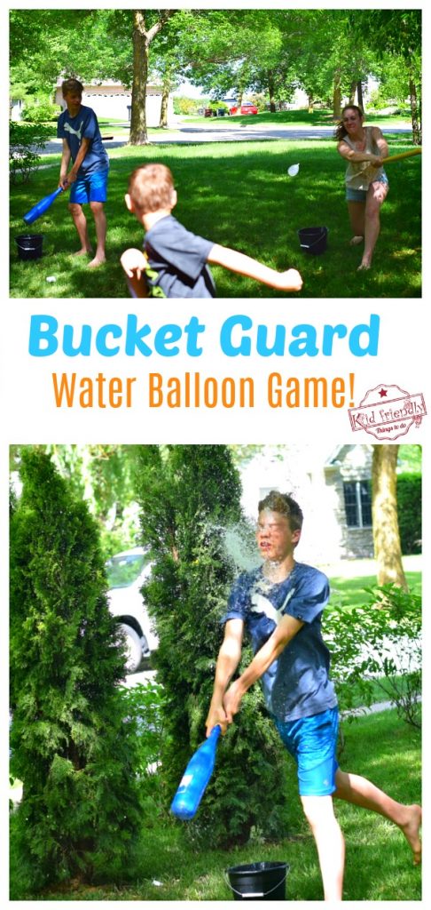 Bucket Guard Water Balloon Game for Kids, Teens and Adults to Play