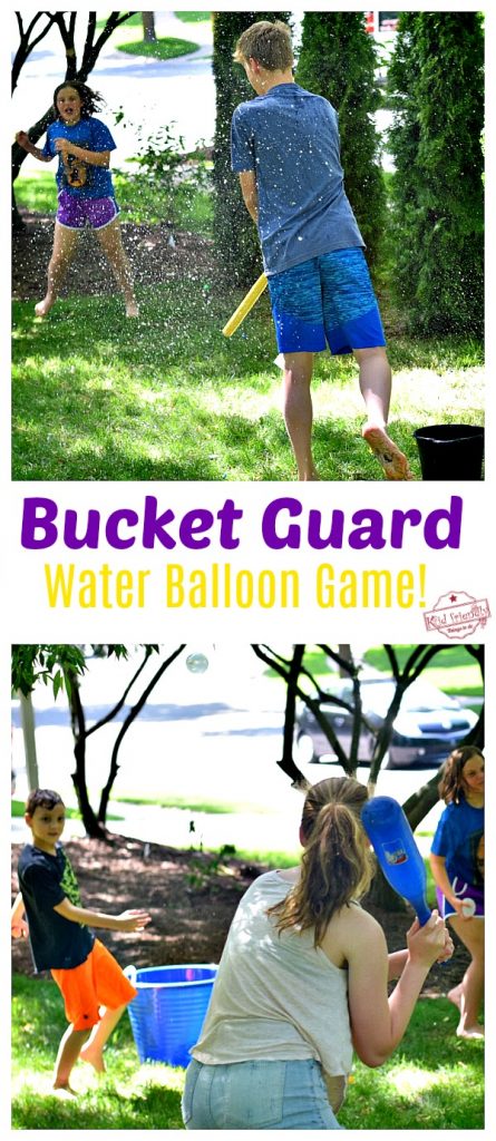 Bucket Guard Water Balloon Game for Kids, Teens and Adults to Play