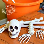 Skeleton Bones Dig Halloween Game for Kids to Play