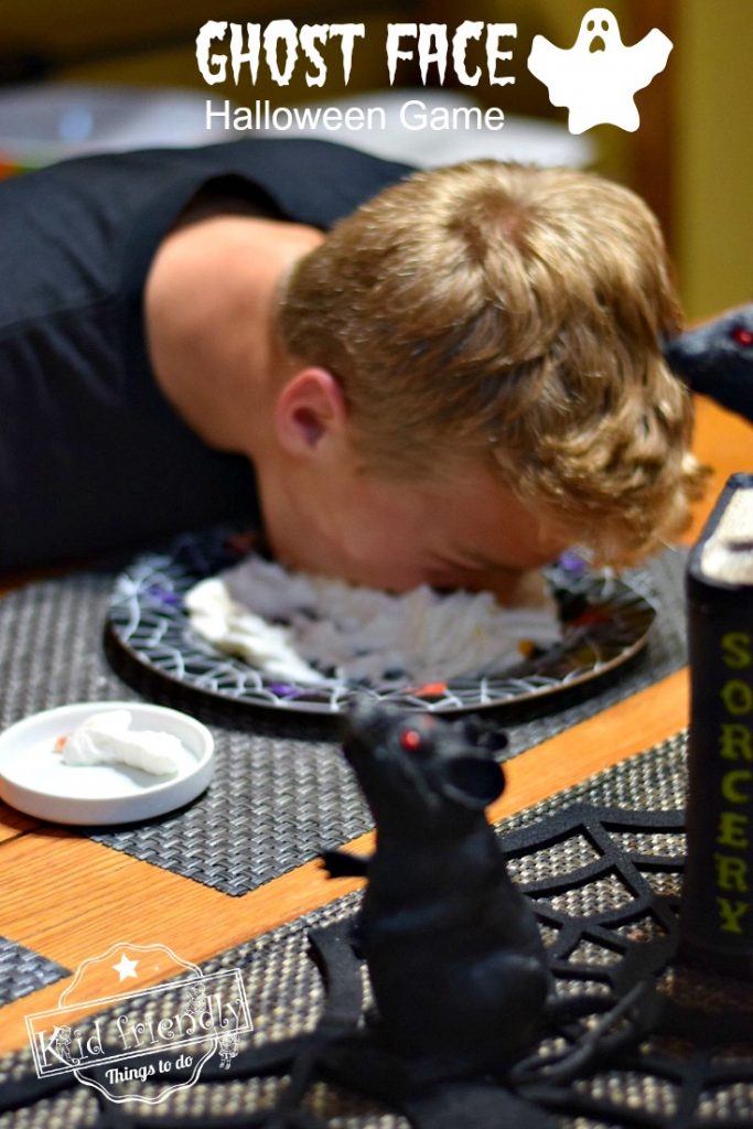 Ghost Face a Fun Halloween Game for all Ages | Kid Friendly Things To Do