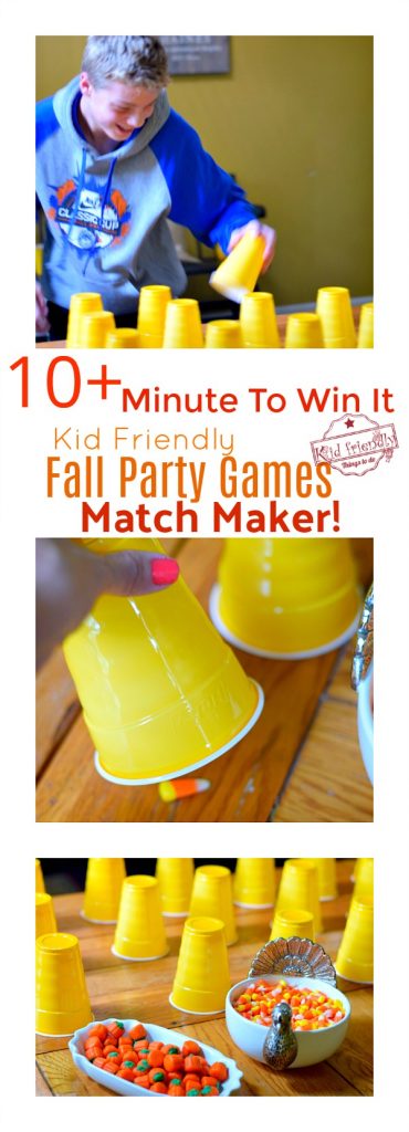 10 Awesome Thanksgiving Games for Kids to Play {Minute to Win It}