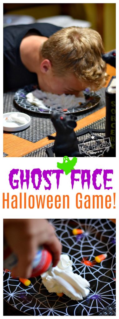 Ghost Face a Fun Halloween Game for all Ages | Kid Friendly Things To Do