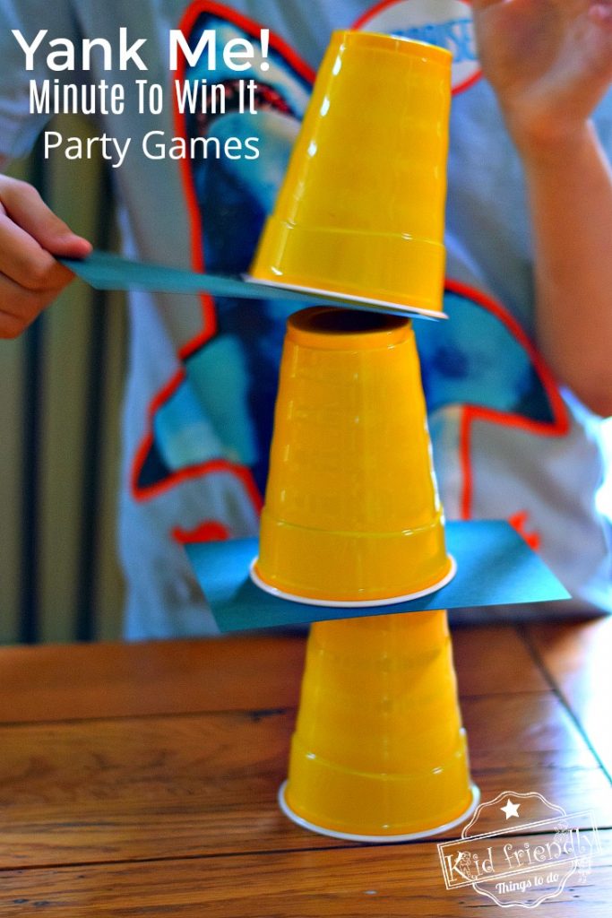 10 Awesome Thanksgiving Games for Kids to Play {Minute to Win It}