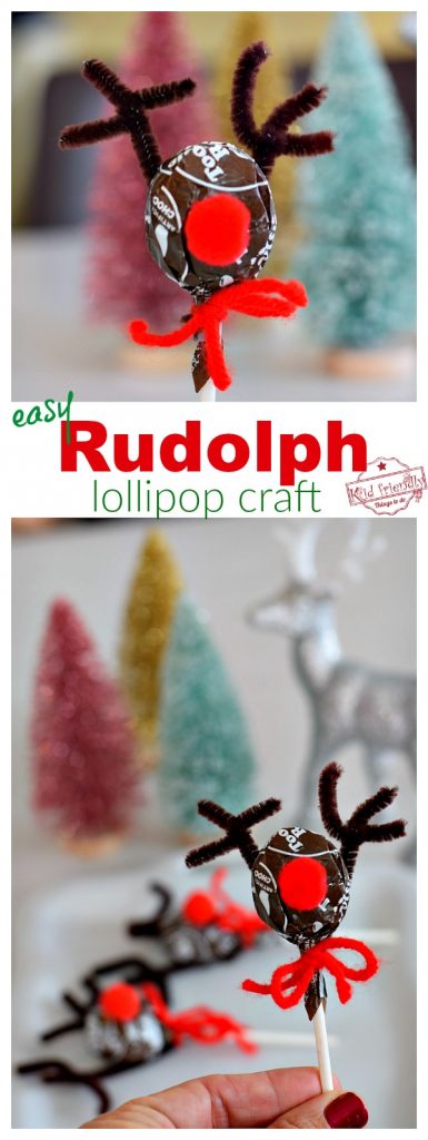 A Reindeer Craft for Kids at Christmas