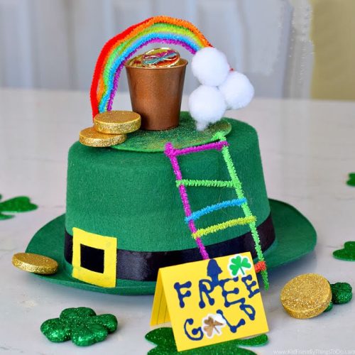 Paper Chain Pot of Gold Craft for Kids (St. Patrick’s Day Activity) - Kid Friendly Things to Do