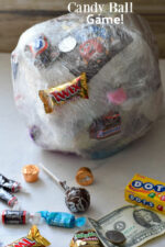 The Saran Wrap Candy Ball Game {Instructions and Fun Ideas}
