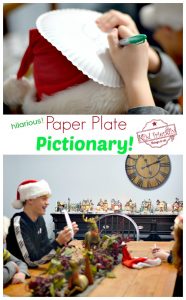 Paper Plate Pictionary {Hilarious Group Game Idea!}
