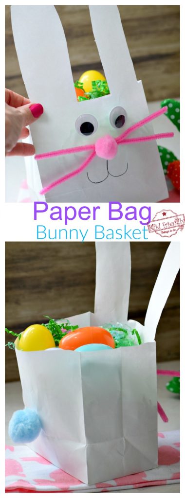 A Paper Bag Easter Bunny