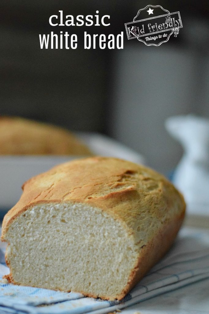 Classic White Bread Recipe {with Milk}
