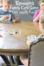 Spoons Card Game {Fun for All Ages!} with video