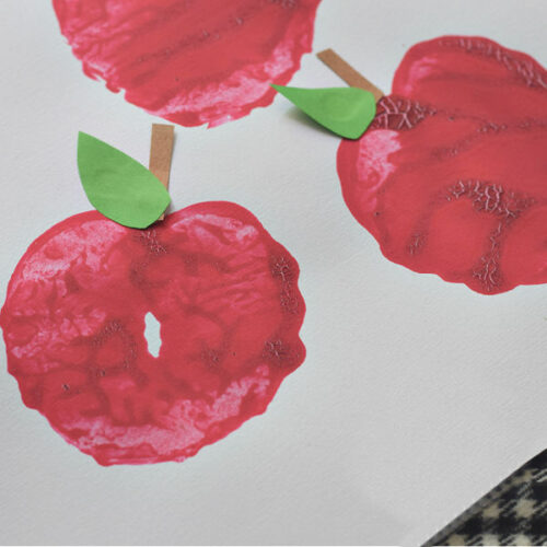 Apple Suncatcher Craft - Kid Friendly Things to Do