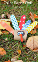 Make a Cute Little Turkey out of a Toilet Paper Tube - Thanksgiving ...