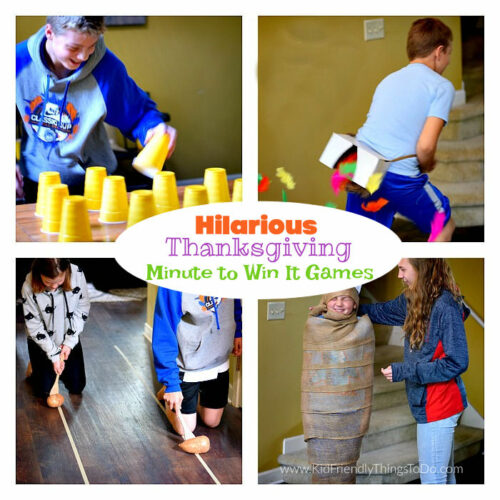 6 Valentine's Minute to Win It Games for School Parties