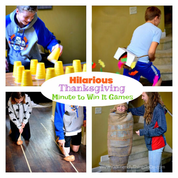 Minute To Win It Games - Kid Friendly Things to Do