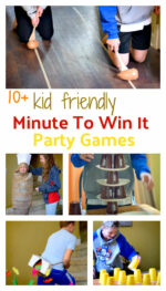 10 Awesome Thanksgiving Games for Kids to Play {Minute to Win It}