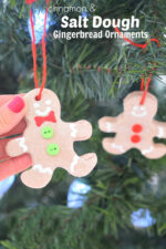 Gingerbread Cinnamon Salt Dough Ornament Recipe