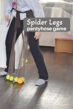 Spider Legs Pantyhose Game - Kid Friendly Things to Do