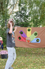 Turkey Football Toss Thanksgiving Game - Kid Friendly Things to Do