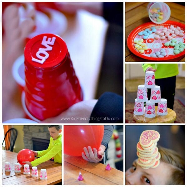 6 Valentine's Minute to Win It Games for School Parties