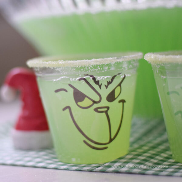 Grinch Punch - Kid Friendly Things to Do