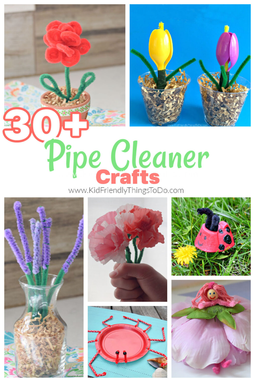 30+ Pipe Cleaner Crafts - Kid Friendly Things to Do